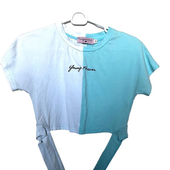 Bts | Tops | Fan Made Bts Young Forever Crop Top | Poshmark